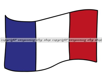 France Flag Svg | Etsy
