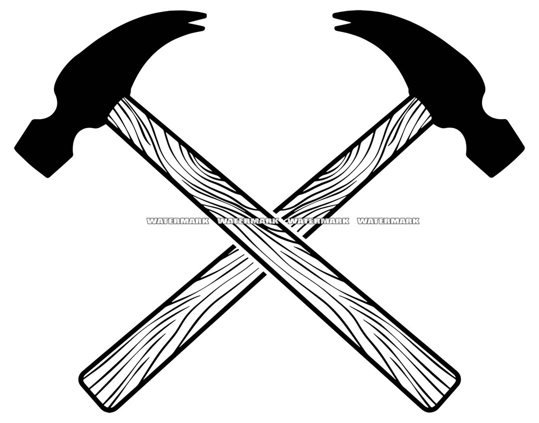 Hammer SVG #4 Hammer DXF, Hammer PNG, Hammer Clipart, Hammer Silhouette ...