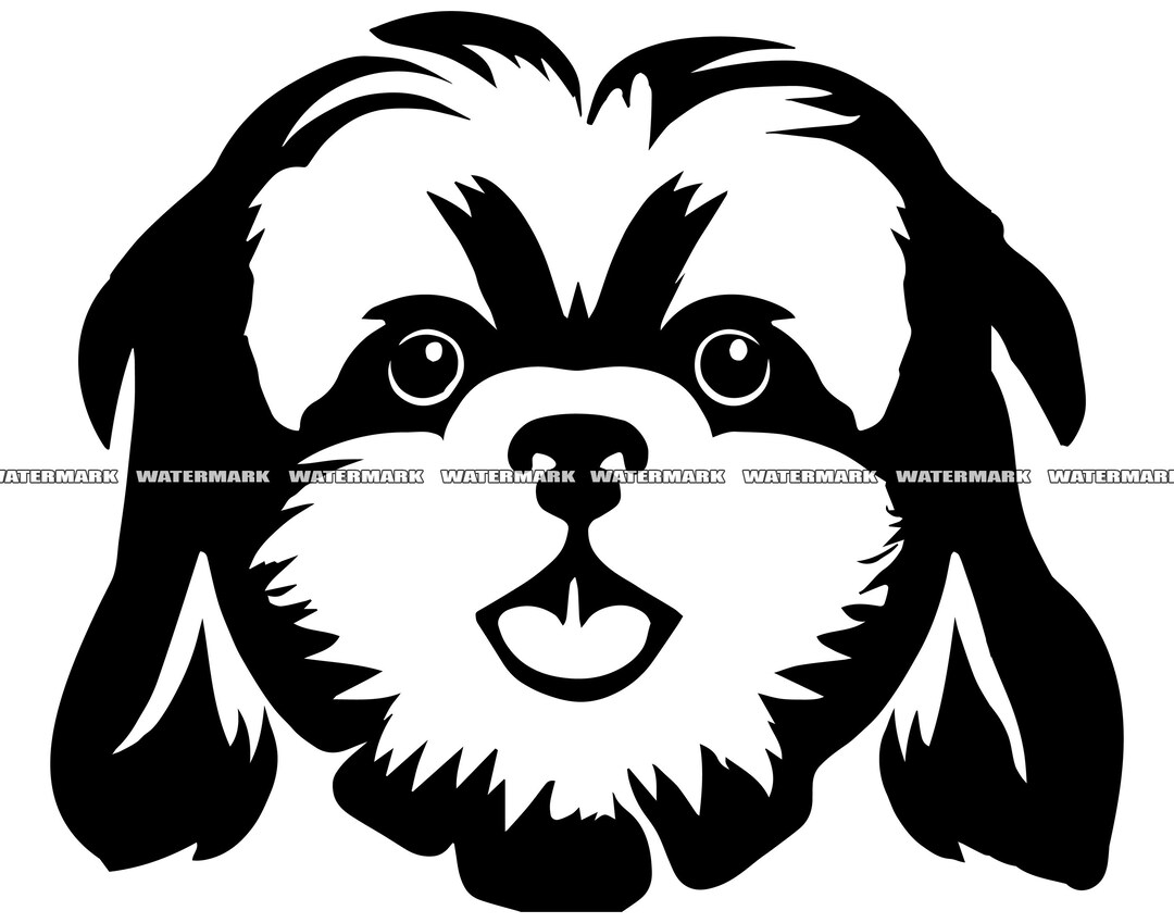 Maltese SVG 4 Maltese Cut File Maltese DXF Maltese PNG - Etsy