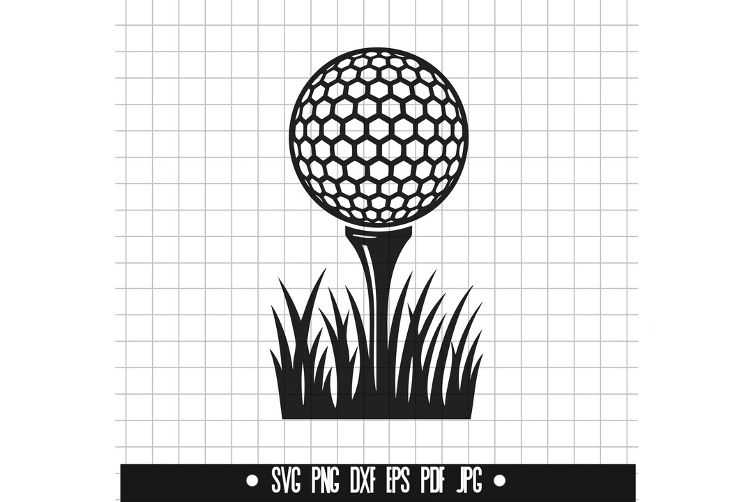Golf Ball SVG, Golf DXF, Ball PNG, Golf Cut File, Clipart, Digital File ...