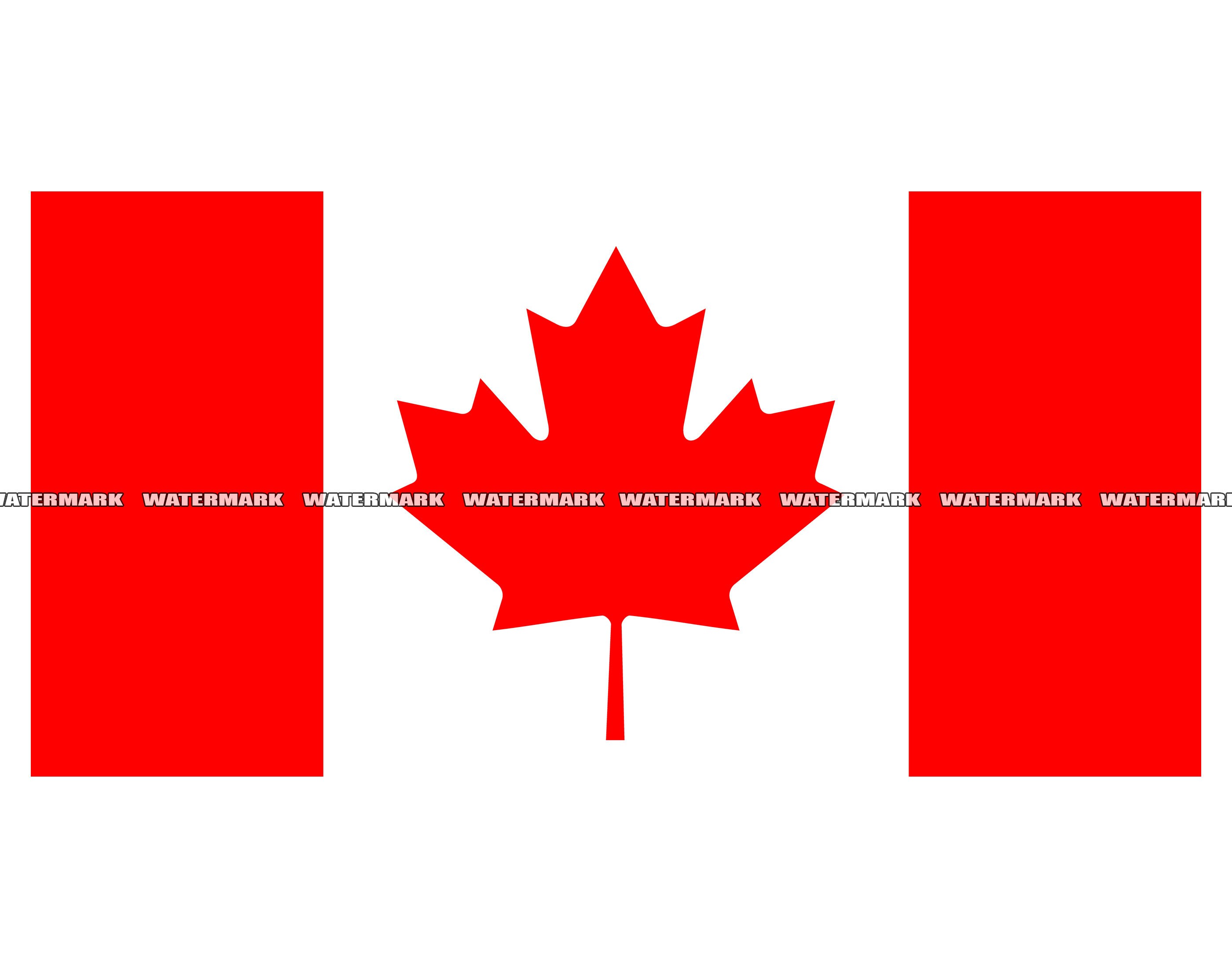 Canadian Flag SVG Canadian Flag Cut File Canadian Flag DXF - Etsy Canada