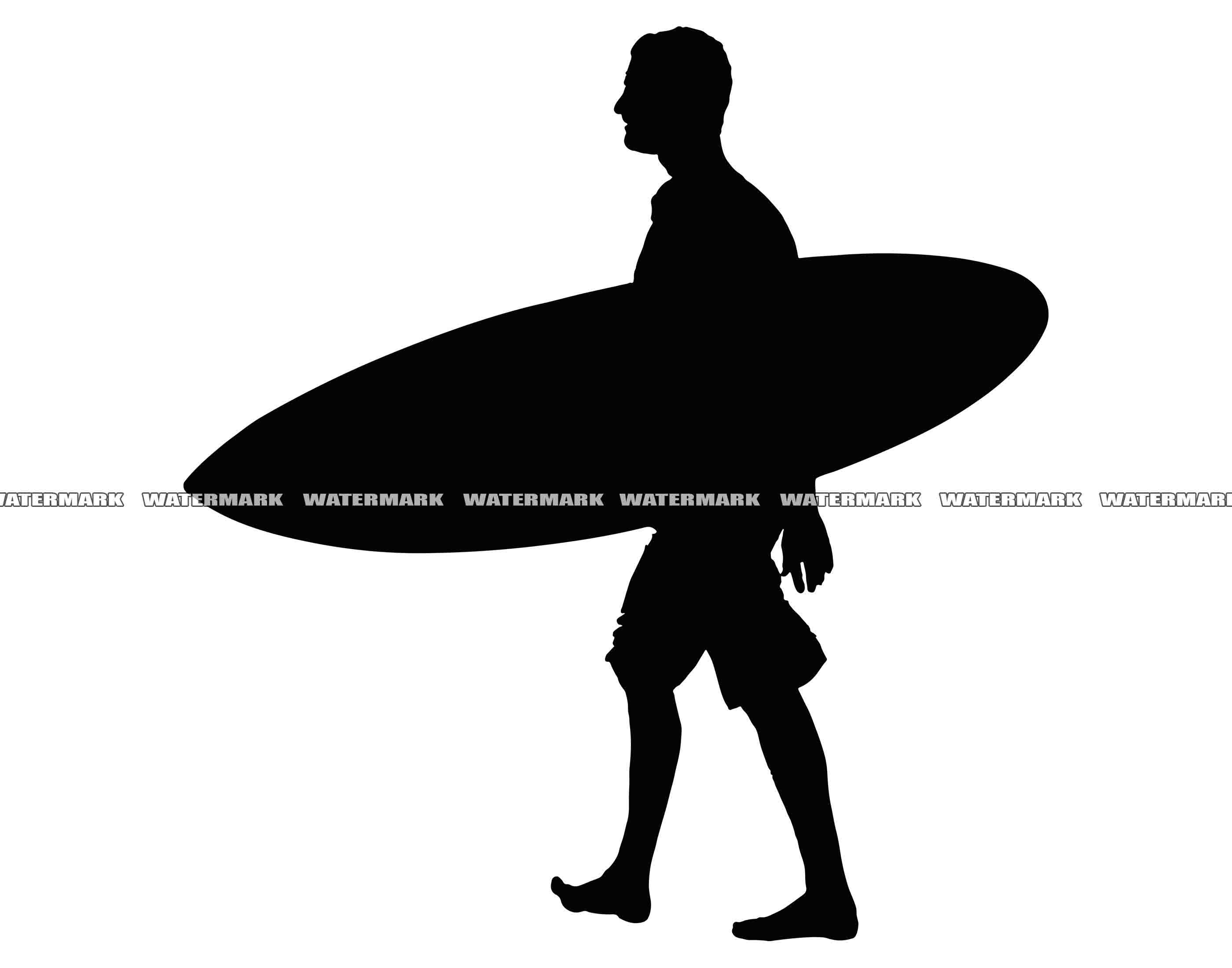 Surfer SVG Surfer Cut File Surfer DXF Surfer PNG Surfer - Etsy