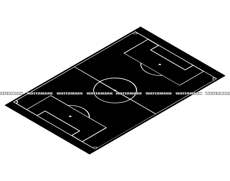 Football Field SVG Football Field Cut File Football Field - Etsy