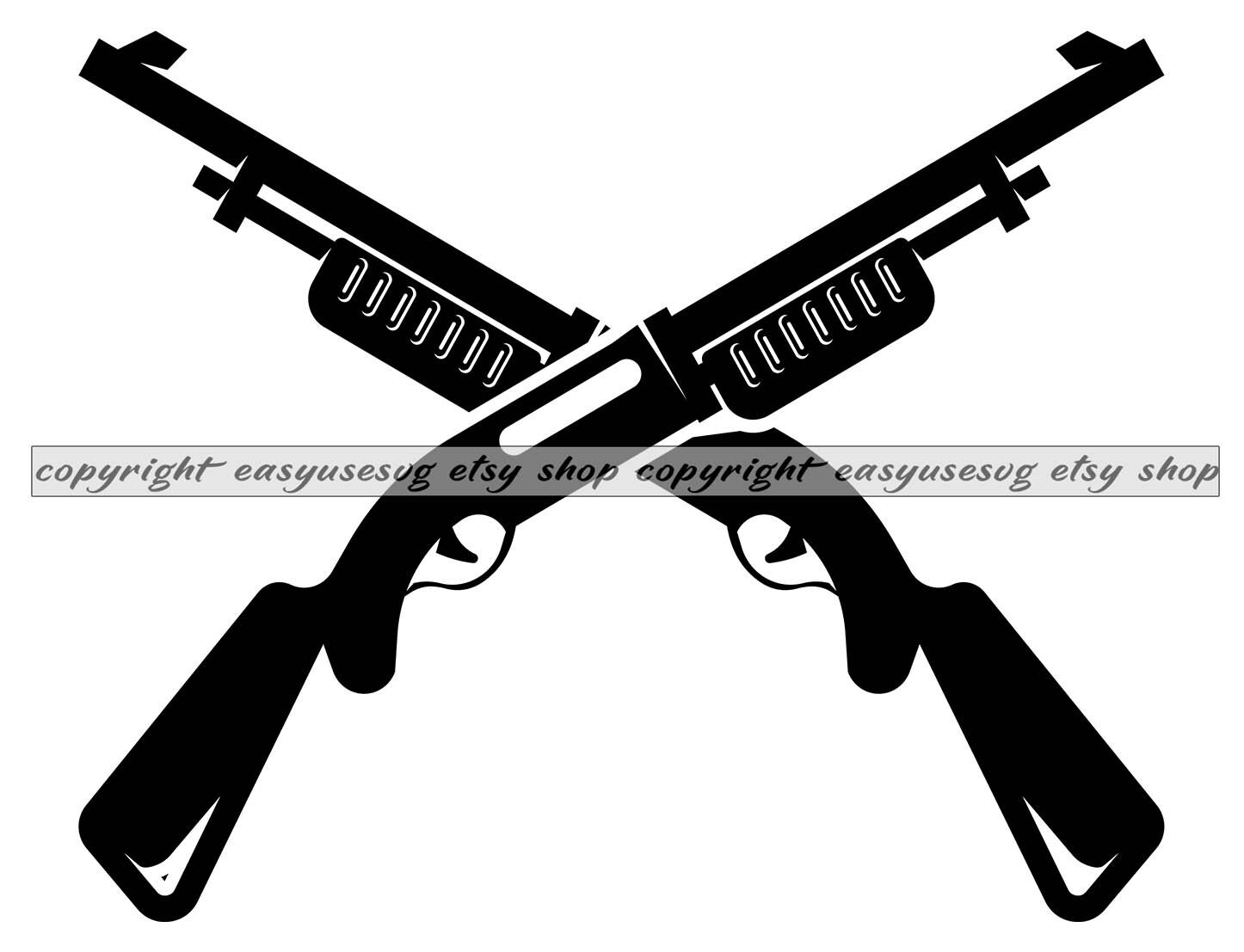 Sawed Off Shotgun Clipart