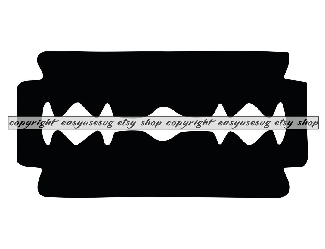 Razor Blade SVG, Razor Blade DXF, Razor Blade PNG, Razor Blade Clipart ...