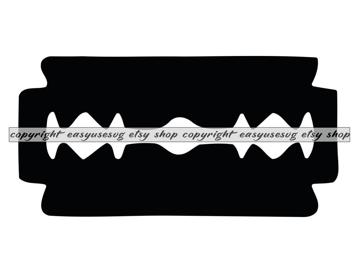 Razor Blade SVG Razor Blade DXF Razor Blade PNG Razor Blade - Etsy