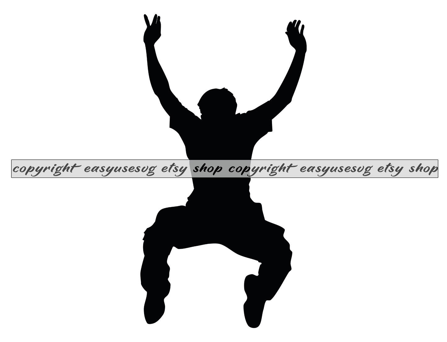 Jump SVG Jump DXF Jump PNG Jump Clipart Jump Silhouette - Etsy