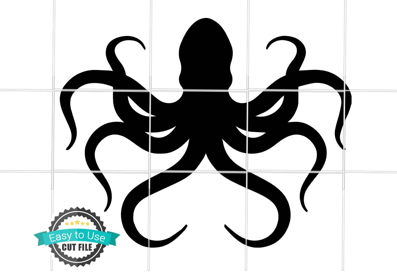 Octopus SVG Octopus DXF Octopus Clipart Octopus Svg Files | Etsy