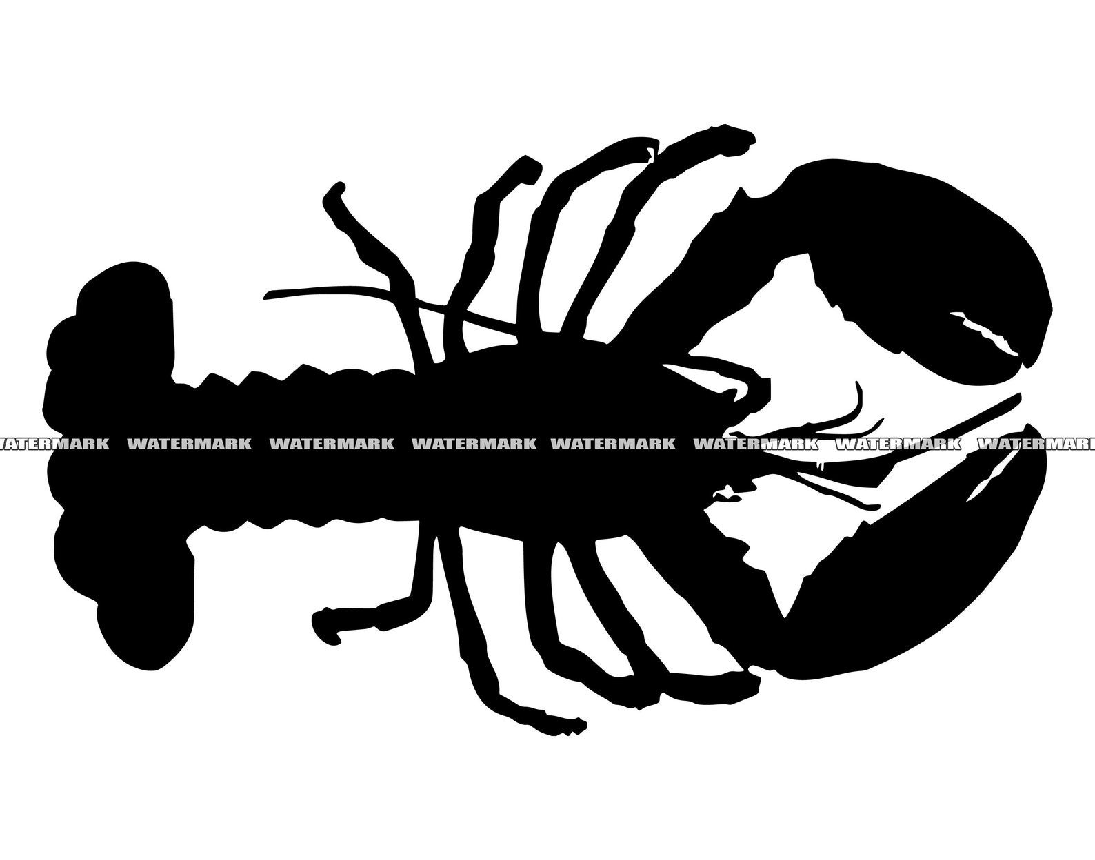 Lobster SVG Lobster Cut File Lobster DXF Lobster PNG - Etsy