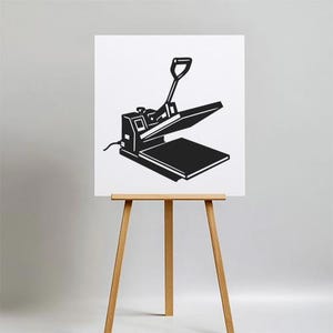 Heat Press SVG, Heat Press DXF, Heat Press PNG, Heat Press Cut File ...