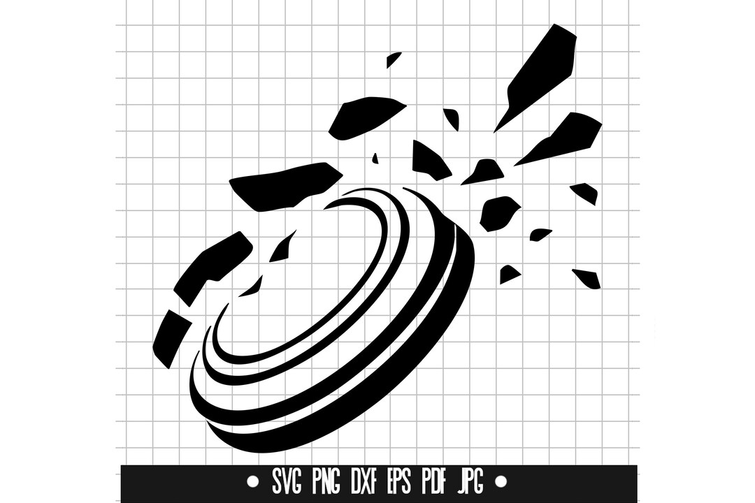 Broken Clay Target SVG, Skeet Shooting DXF, Clay Duck PNG, Svg Cut File ...