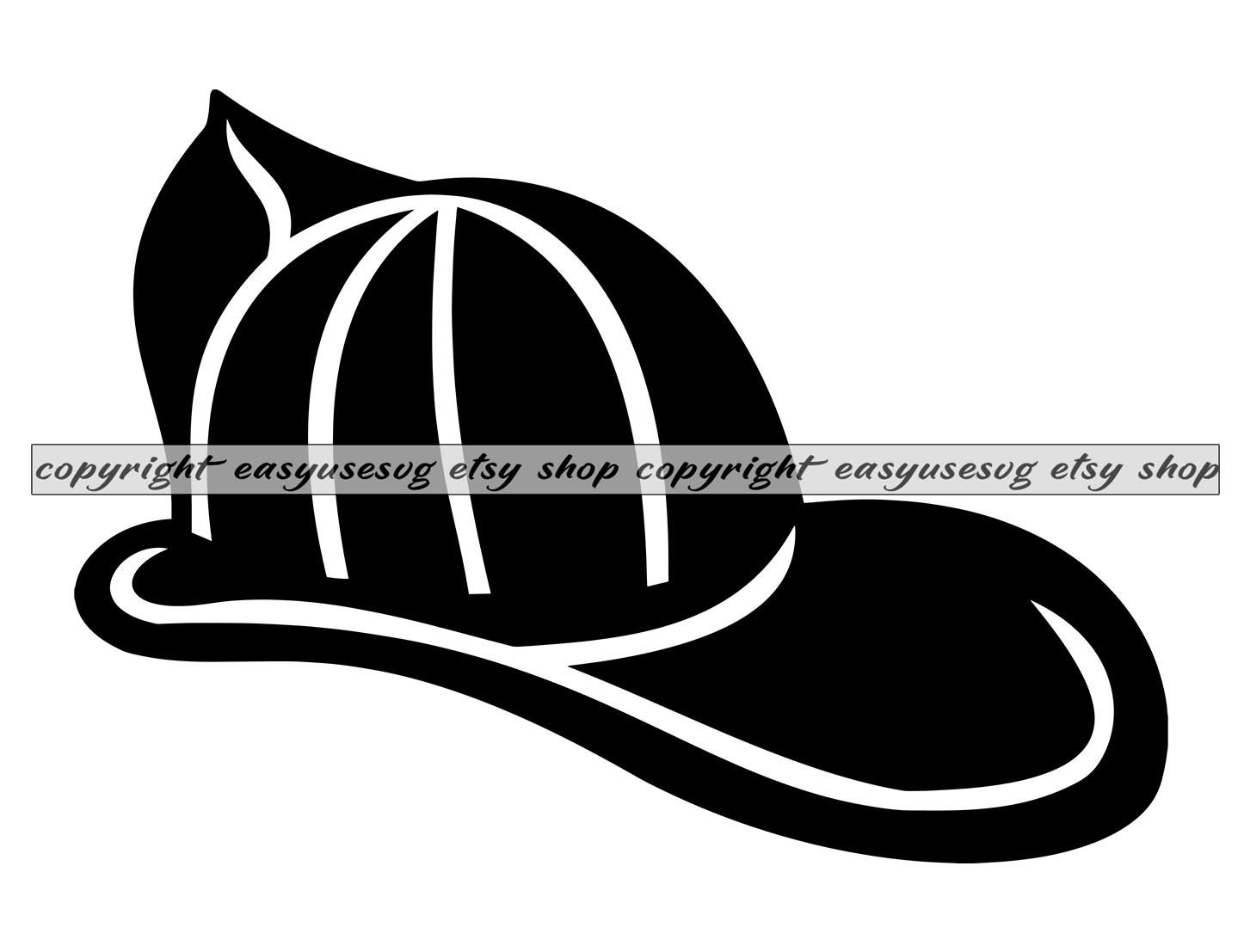 Firefighter Helmet Silhouette