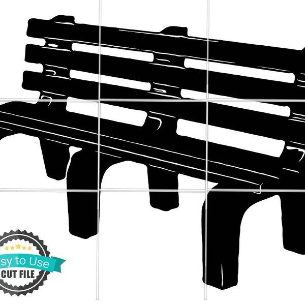 Park Bench Pattern - Etsy