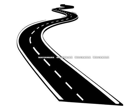 Road SVG Road DXF Road PNG Road Clipart Road Silhouette - Etsy
