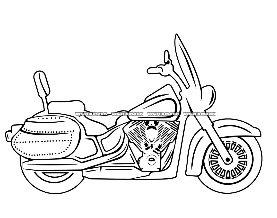 Motorcycle SVG 14 Motorcycle DXF Motorcycle PNG Motorcycle - Etsy