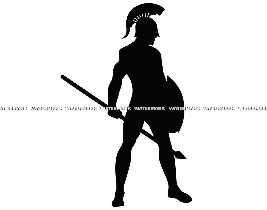 Spartan SVG, #1, Spartan Cut File, Spartan DXF, Spartan PNG, Spartan ...