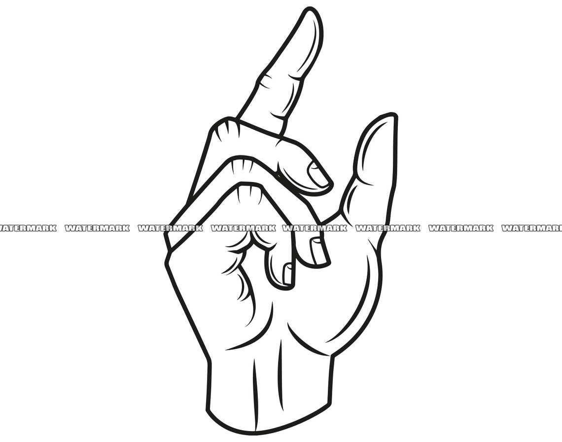 Hand SVG Hand Cut File Hand DXF Hand PNG Hand Clipart - Etsy