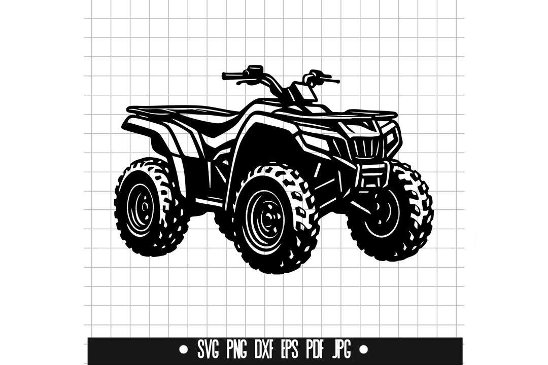 Atv Svg, Quad Svg, Offroad Svg, Four Wheeler Svg, Mud Svg, Adventure ...