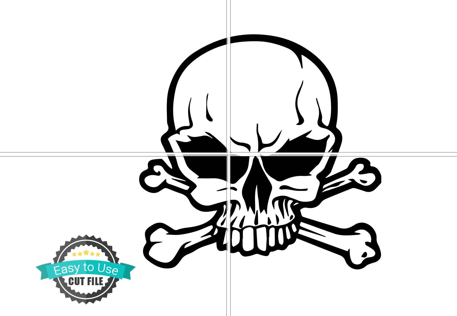 Skull SVG DXF PNG / Skull Clipart / Skull Cut Files / Skull - Etsy