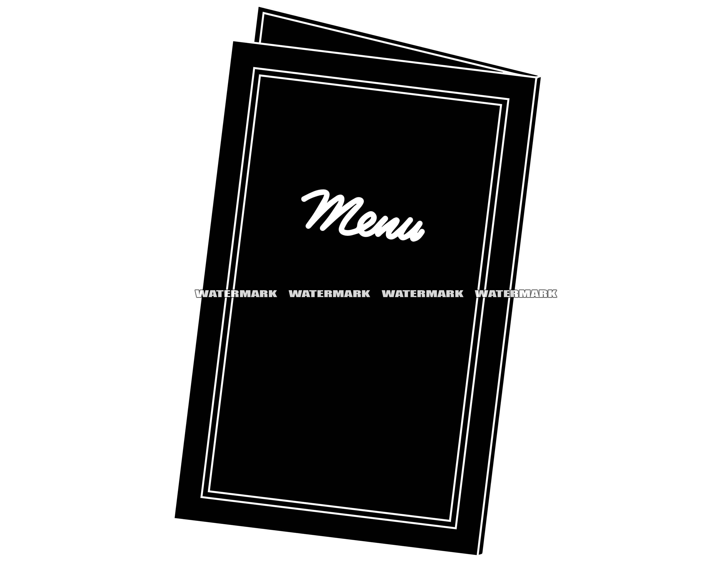 Menu SVG Menu DXF Menu PNG Menu Clipart Menu Silhouette - Etsy Finland