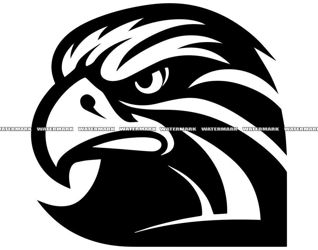 Hawk SVG, #2, Hawk Cut File, Hawk DXF, Hawk PNG, Hawk Clipart, Hawk ...