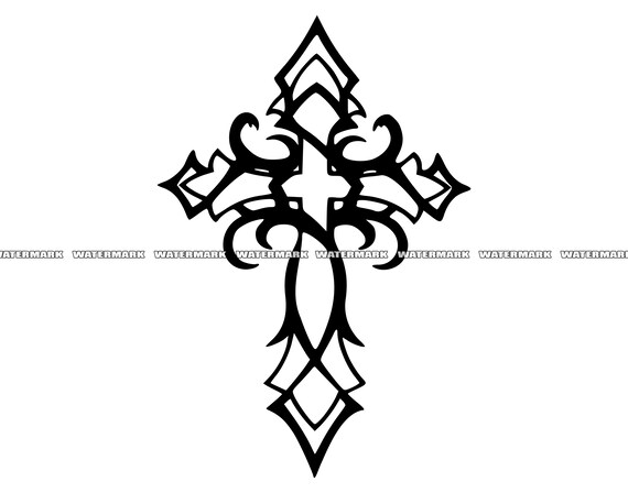 Swirly Cross