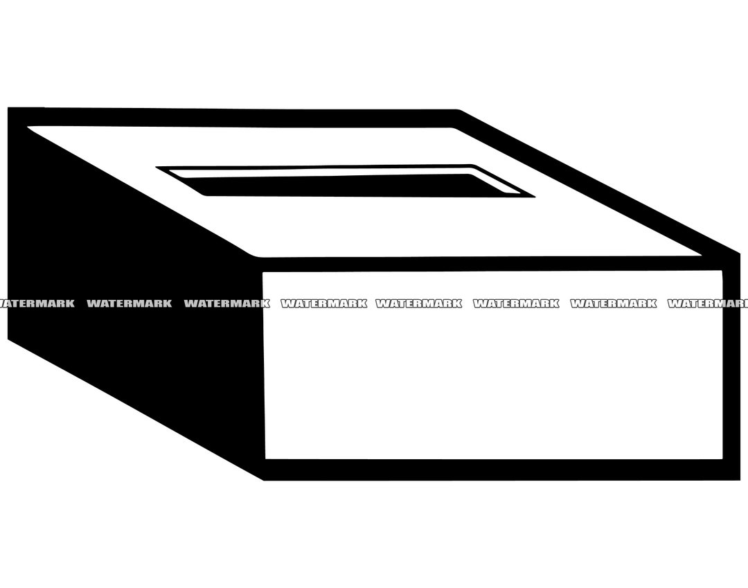 Vote Box 4 SVG, Cut File, DXF, PNG, Clipart, Silhouette, Cricut - Etsy