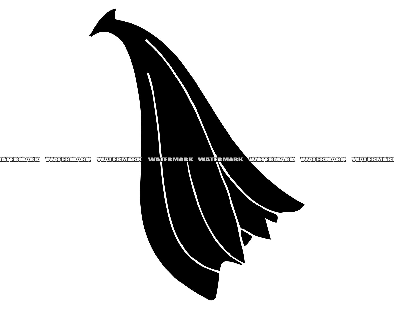 Cape SVG Cape Cut File Cape DXF Cape PNG Cape Clipart - Etsy