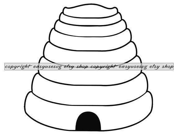 Beehive SVG Bee SVG Honeybee SVG Honey Svg Beehive - Etsy
