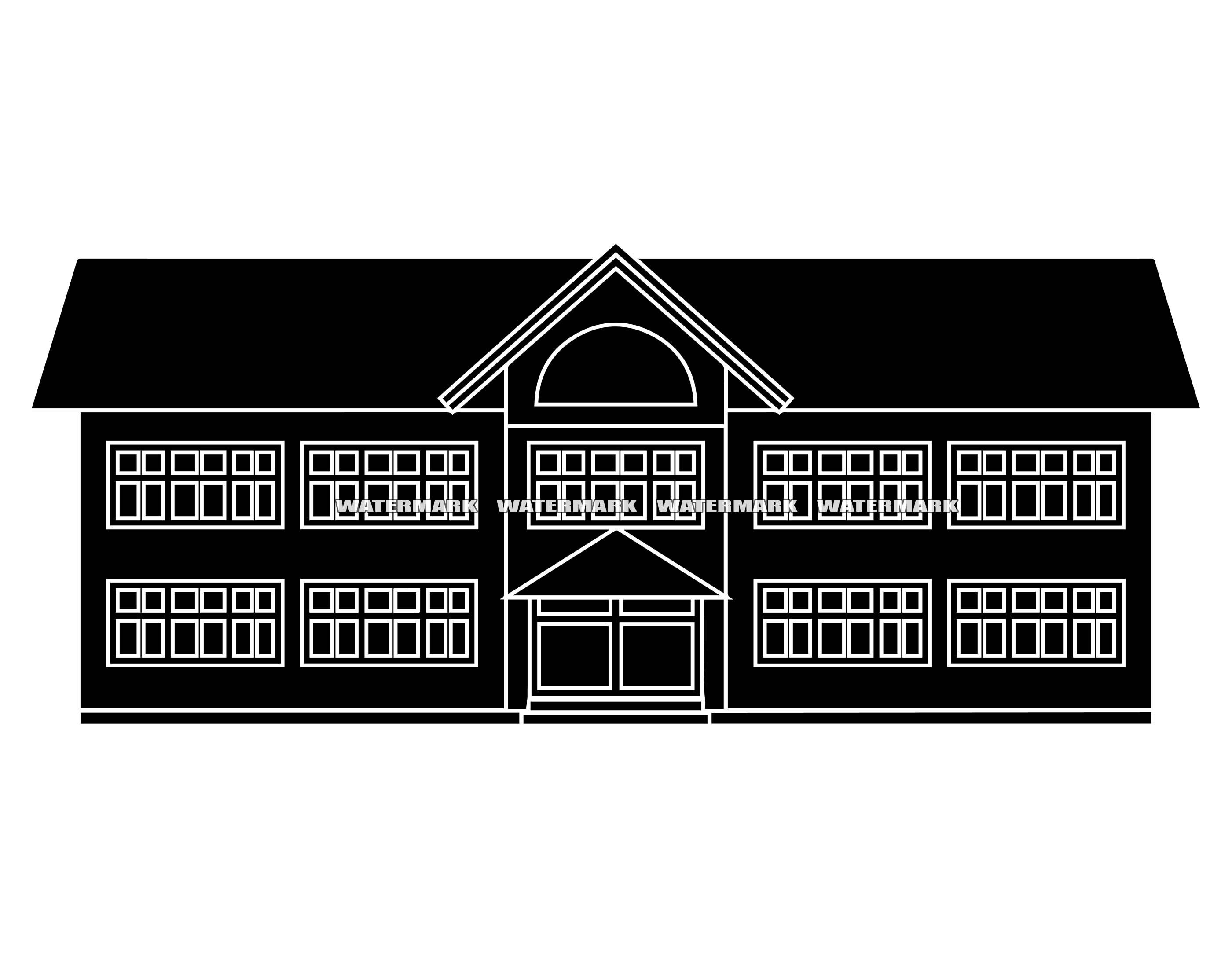Escuela SVG Escuela DXF Escuela PNG Clipart de la escuela - Etsy México