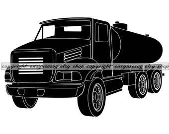 Tank Truck Dxf | Etsy