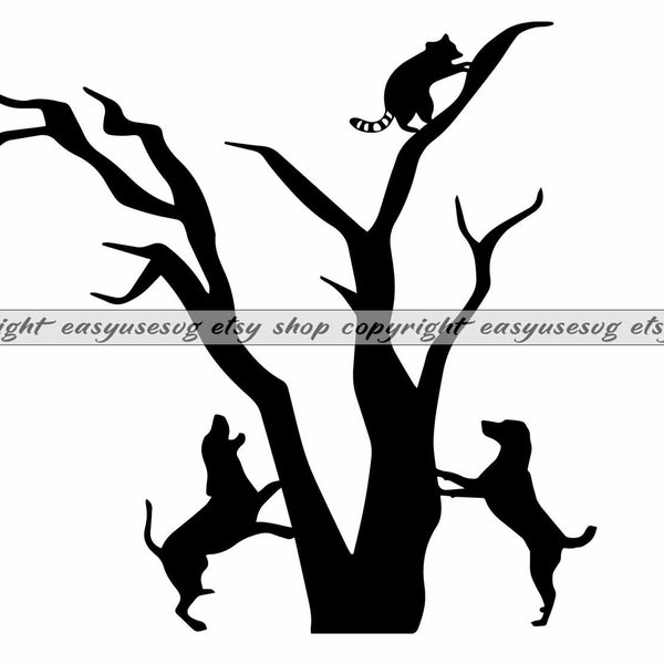 Coon Hunting Svg - Etsy