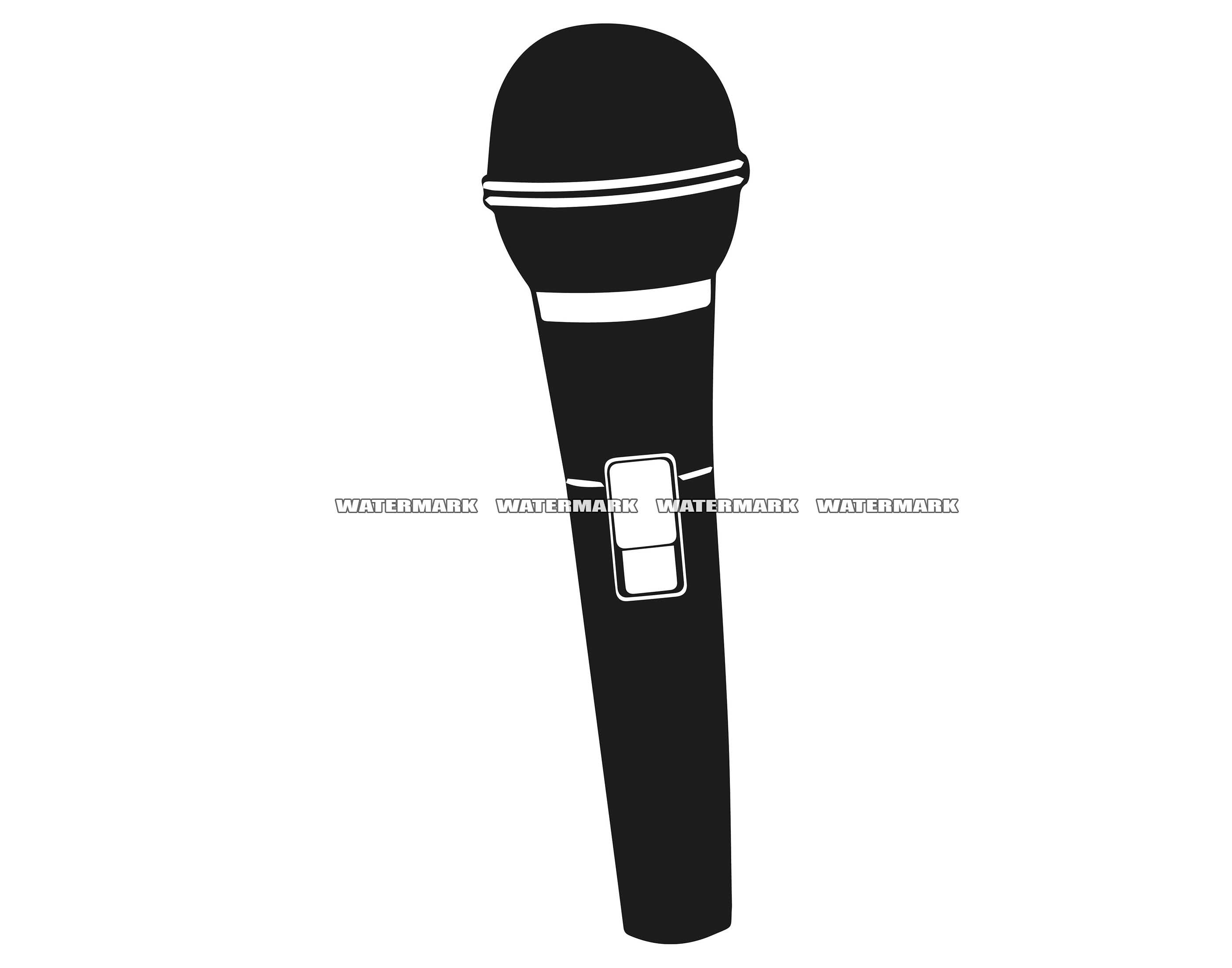 Microphone SVG 1 Music SVG Mic SVG Singer Svg Band Svg - Etsy Singapore