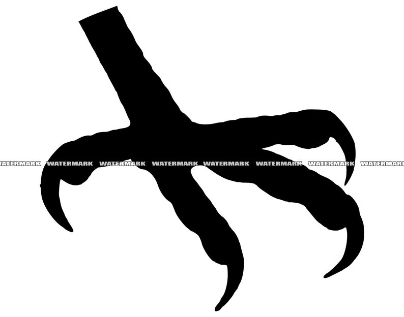 Talon SVG Talon Cut File Talon DXF Talon PNG Talon - Etsy