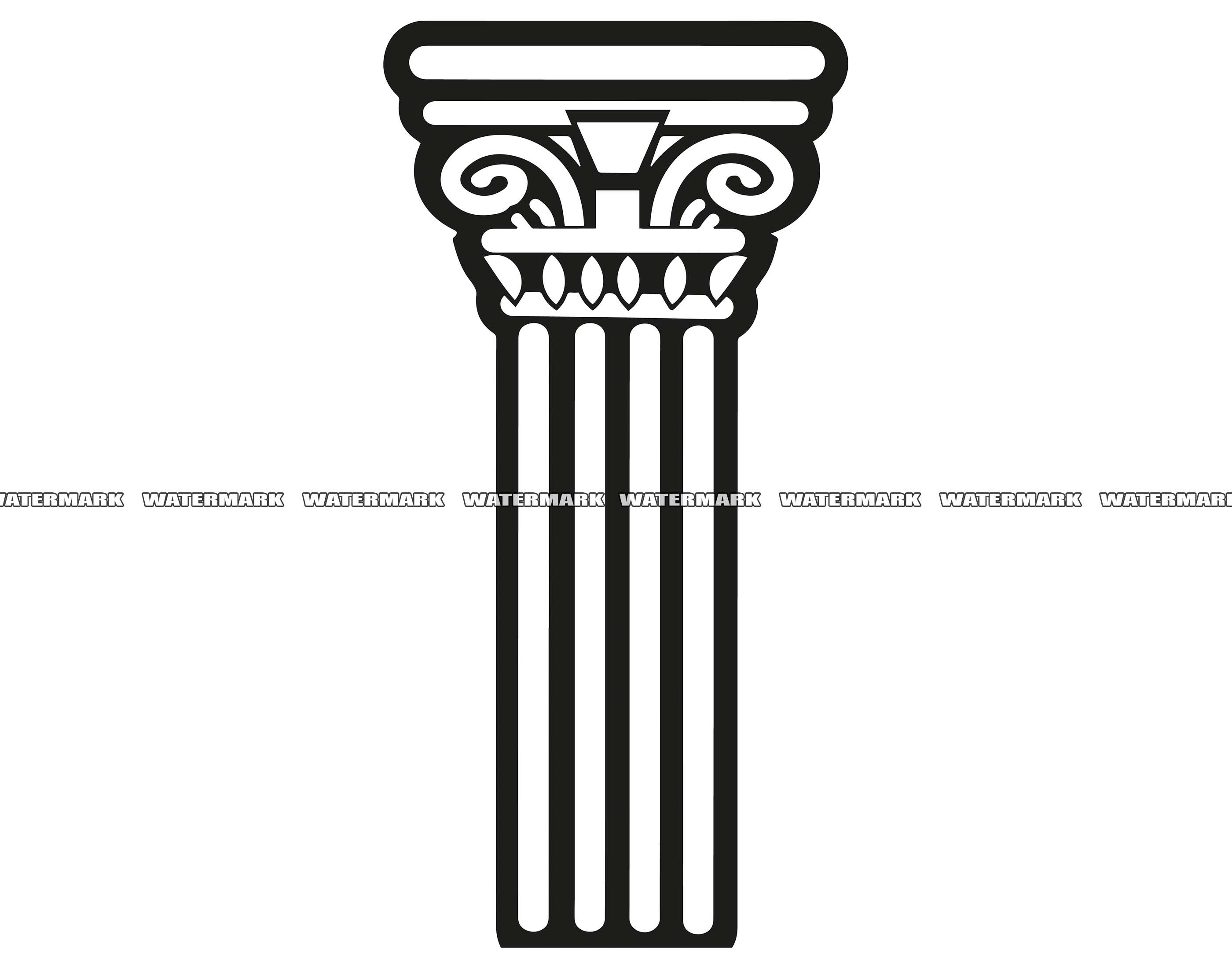 Ancient Greek Stone Block SVG 5 Cut File DXF PNG Clipart - Etsy