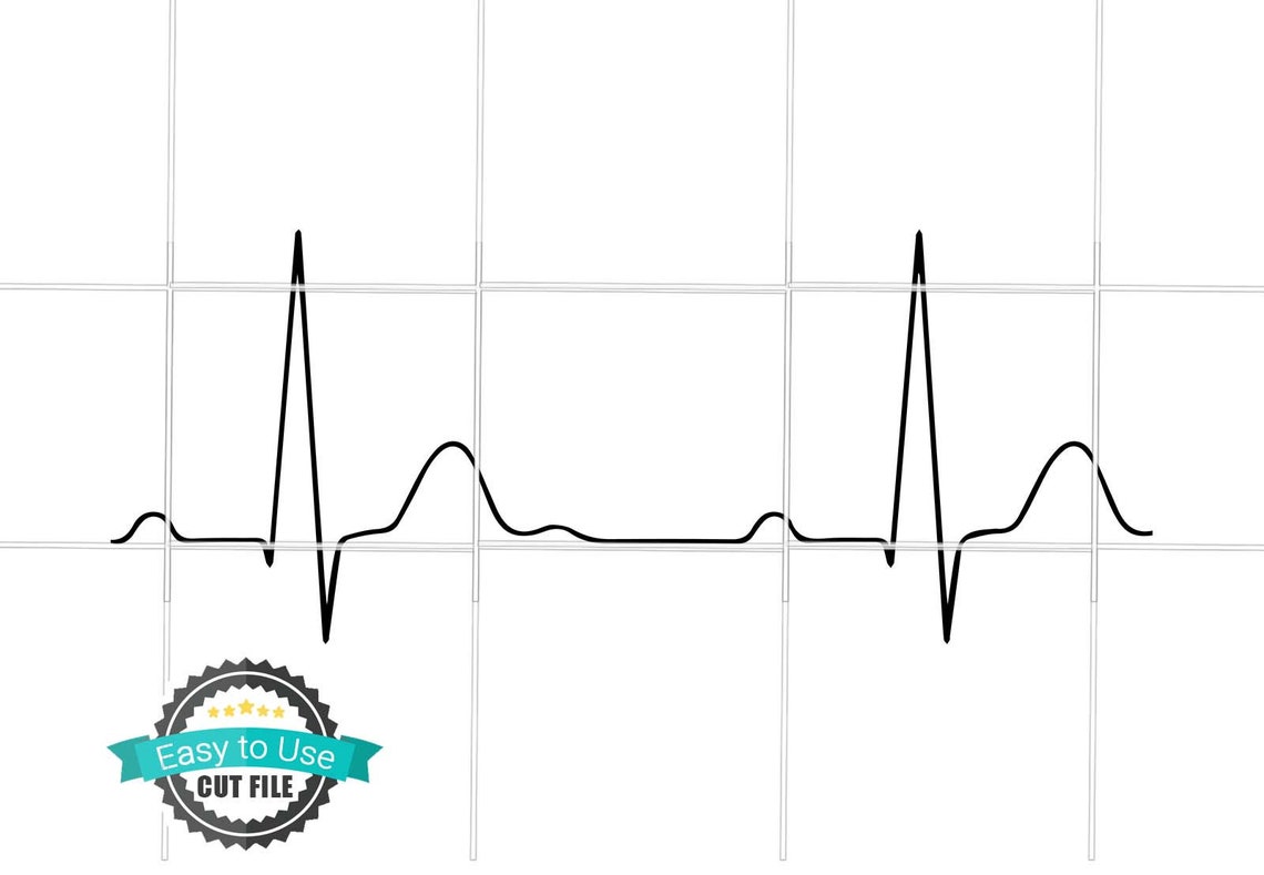 Ekg SVG Heartbeat SVG Heart Pulse SVG Heart Rate Svg - Etsy