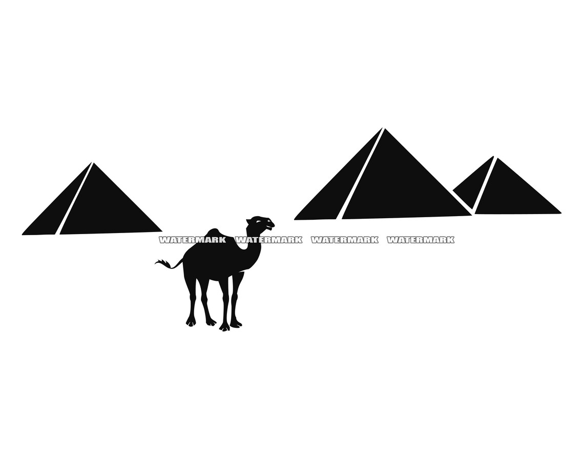 Pyramids SVG Pyramids Cut Pyramids File Pyramids DXF - Etsy