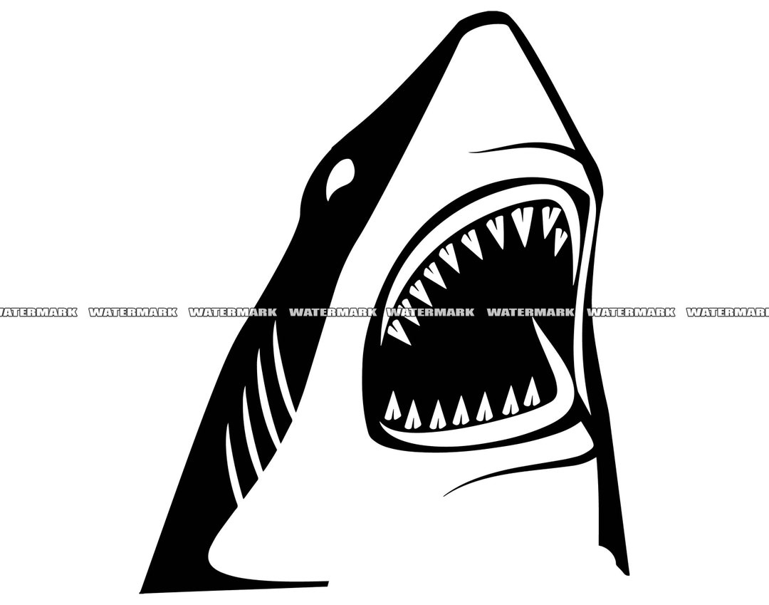 Shark Svg Shark Atack SVG 1 Shark Atack Cut File Shark - Etsy