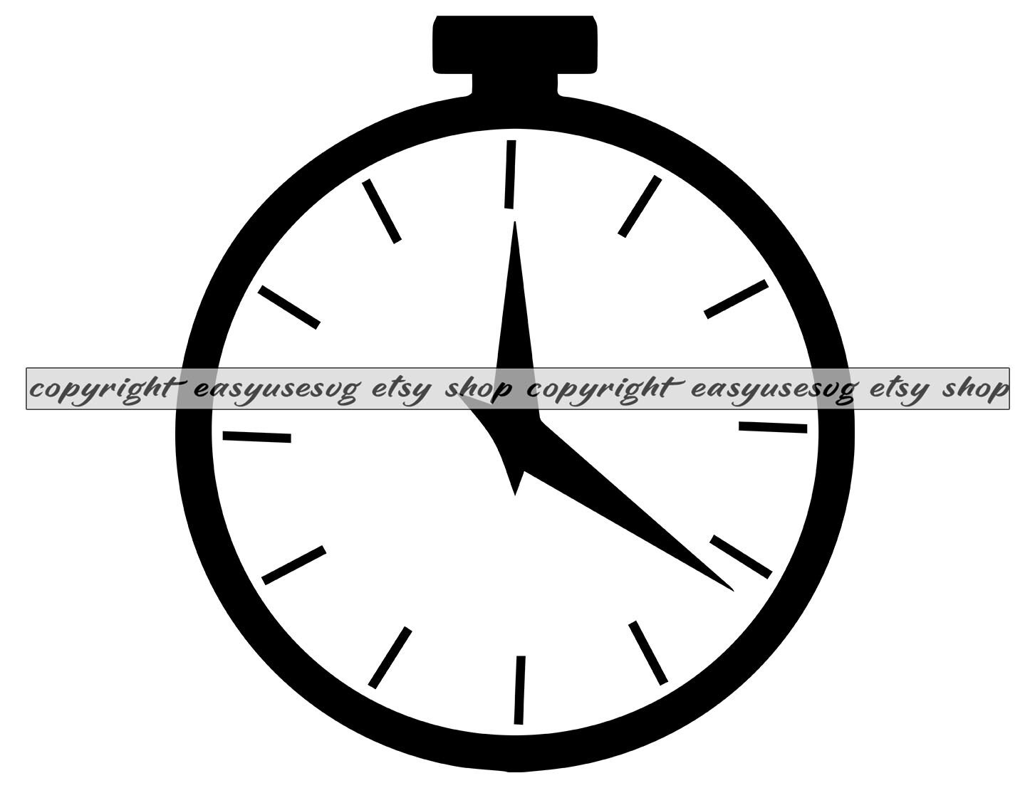 Waiting With Clock Clipart