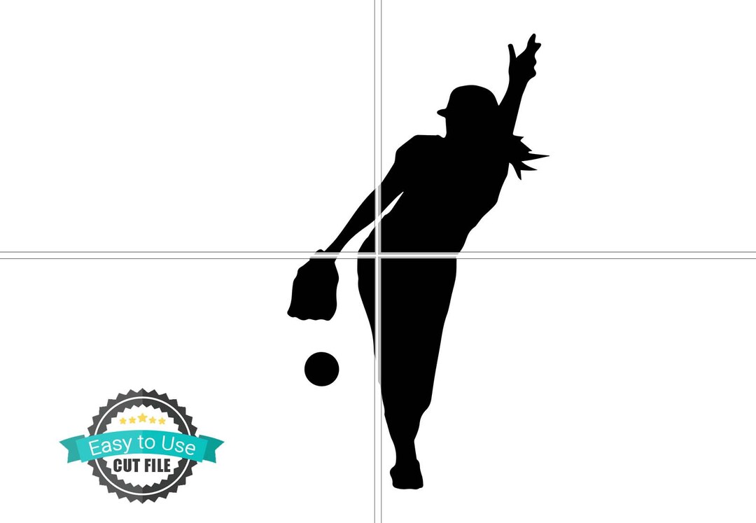 Woman Baseball Player SVG Girl Baseball SVG Girl Softball - Etsy