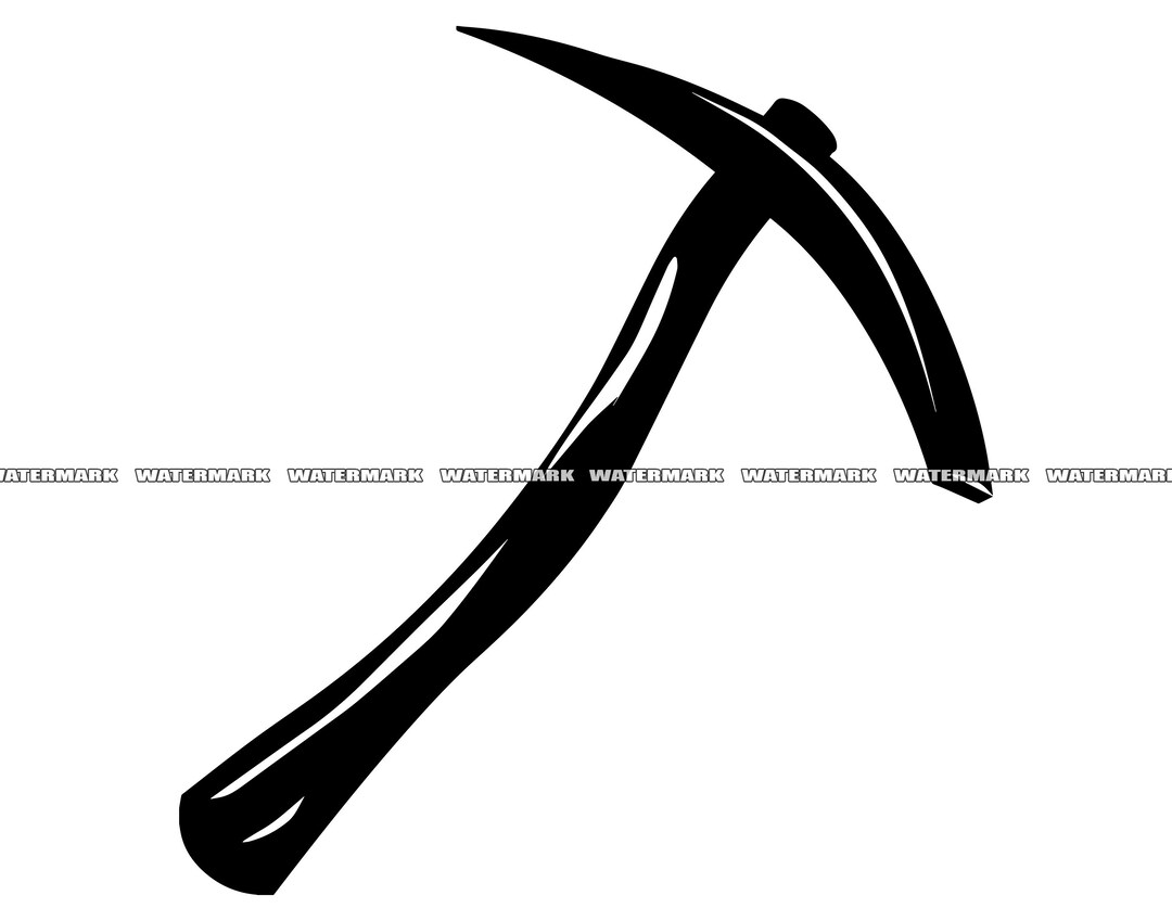 Pickaxe SVG 2 Pickaxe Cut File Pickaxe DXF Pickaxe PNG - Etsy