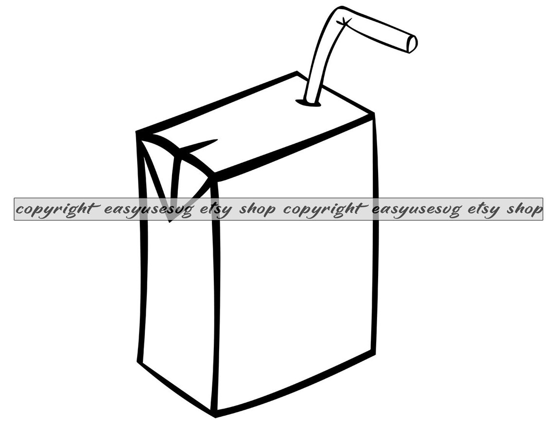 Juice Box SVG 2 Juice Box DXF Juice Box PNG Juice Box - Etsy
