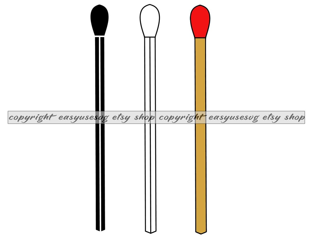 Struck Match SVG Struck Match DXF Struck Match PNG Struck - Etsy