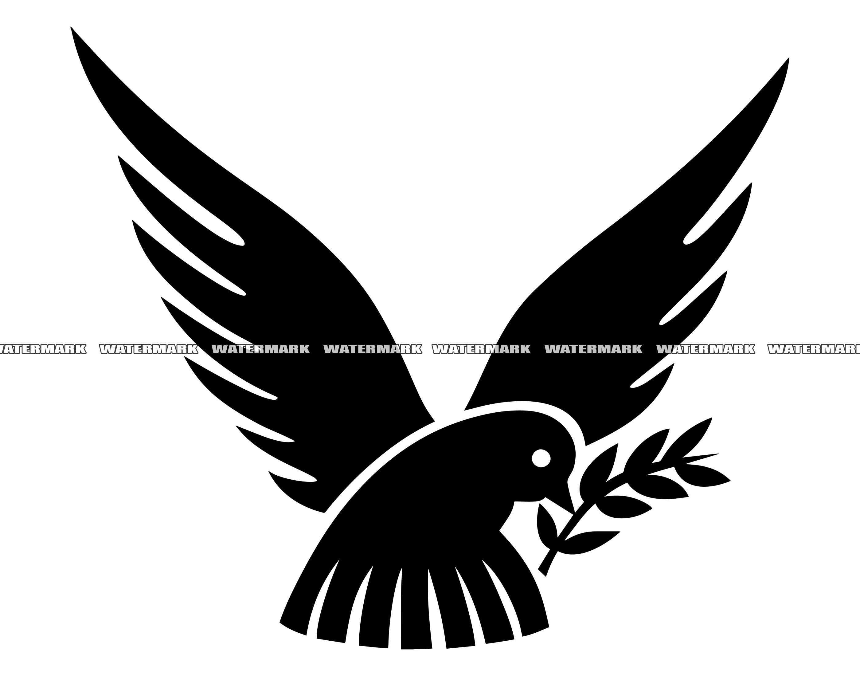 Dove SVG Dove Cut File Dove DXF Dove PNG Dove Clipart - Etsy Australia