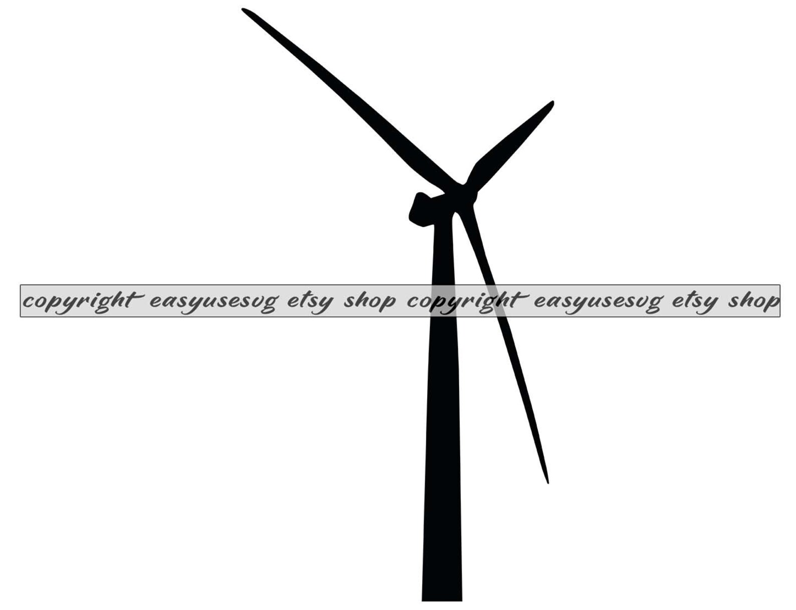 Wind Turbine SVG Wind Turbine DXF Wind Turbine PNG Wind - Etsy UK