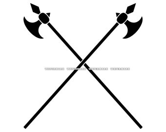 Halberd Logo Svg - Etsy UK