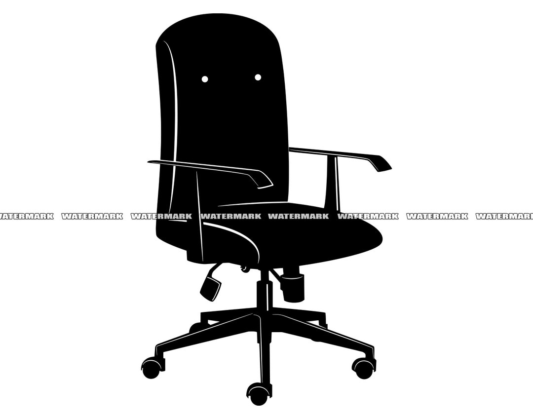 Office Chair SVG Office Chair Cut File Office Chair DXF - Etsy