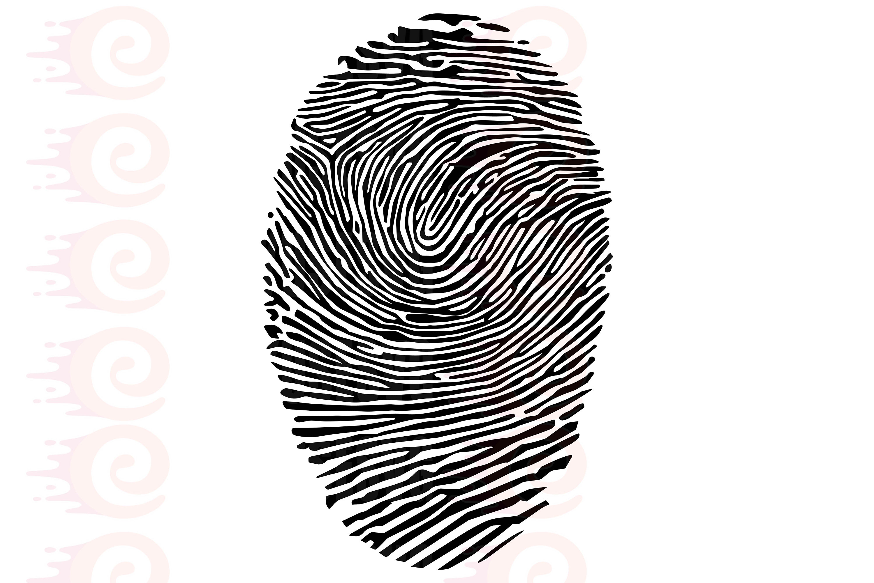 White Fingerprint Png