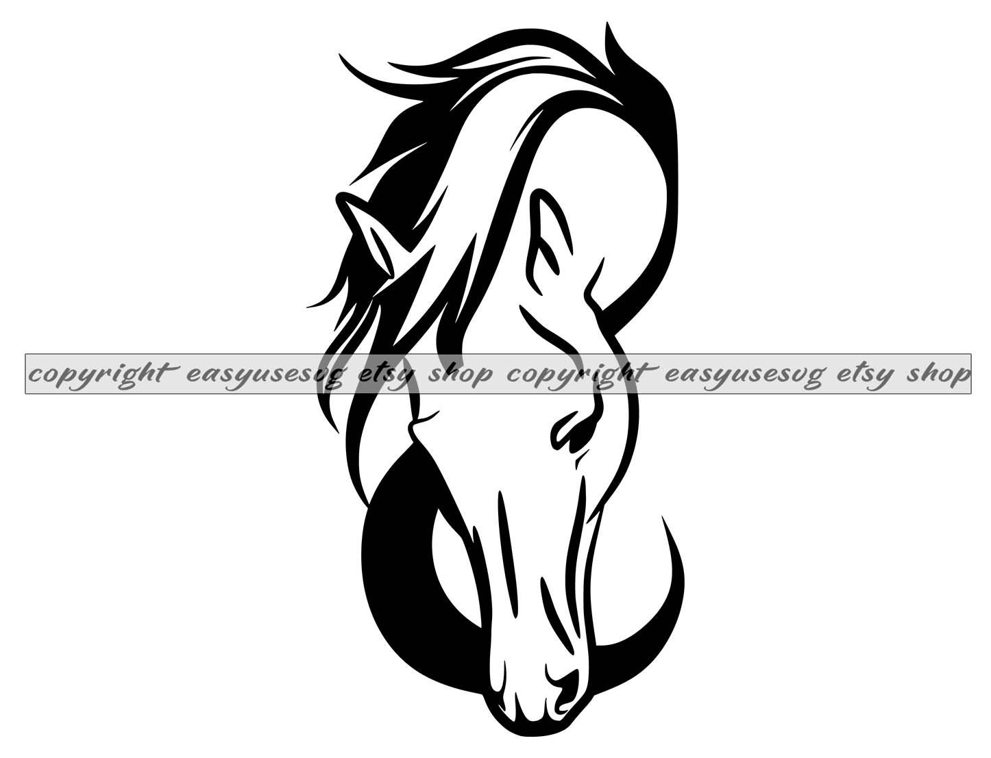 Horse Bronco Mascot Sports Team Wildlife Wild Stallion Mustang Animal ...