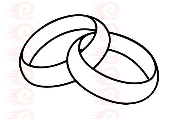 Wedding SVG Wedding Ring SVG Diamond Ring SVG Wedding Ring | Etsy